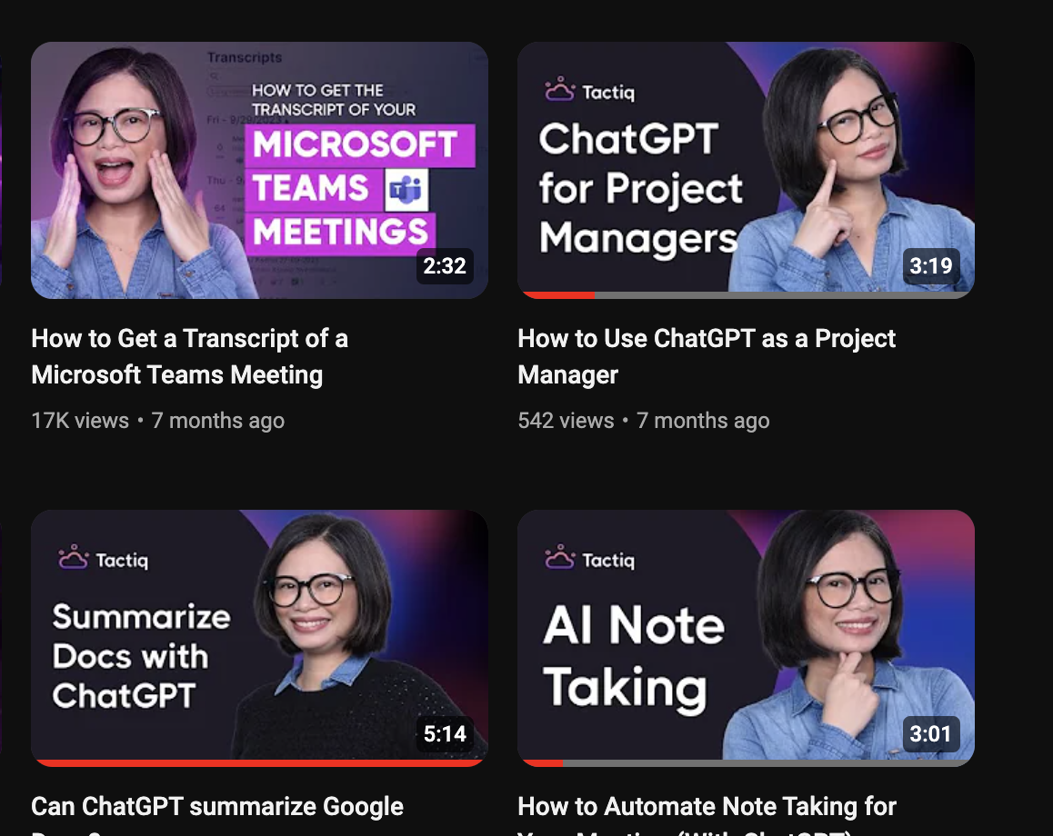 How We Work with Tactiq - Irene Chan
